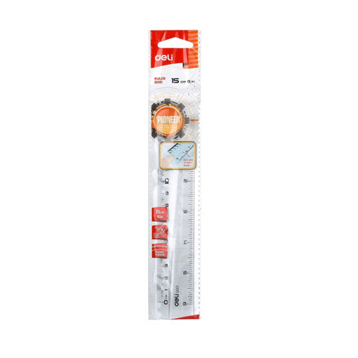 Deli Ruler G0012 15cm 6in – Shop Gaisano
